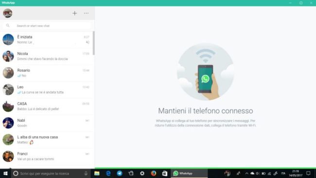 Whatsapp for Windows 10 PC is coming to Windows Store
