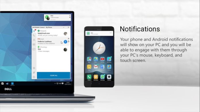Dell Mobile Connect brings texting, calling and more on Windows 10